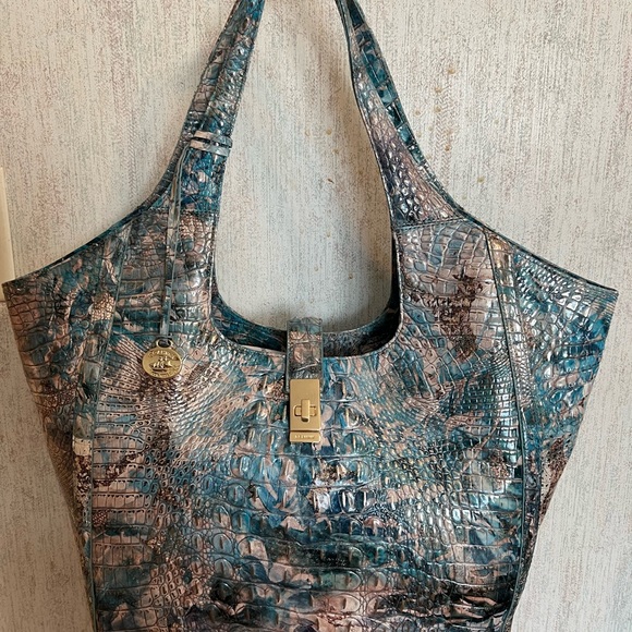 Brahmin | Bags | Large Brahmin Shoulder Tote Bag | Poshmark